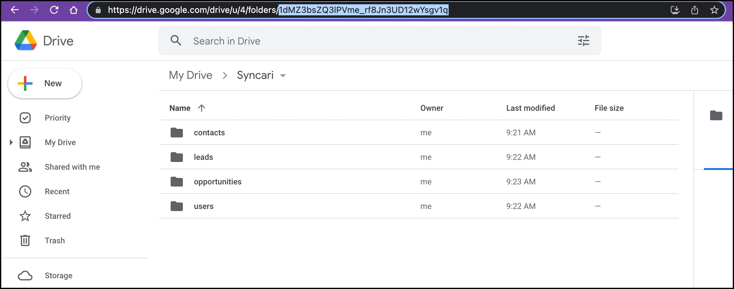 Google Sheets Setup – Syncari