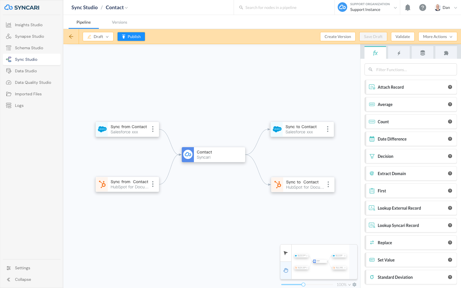 Sync Studio Overview – Syncari