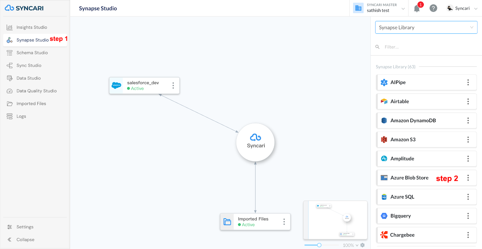 Azure Blob Storage Setup Syncari
