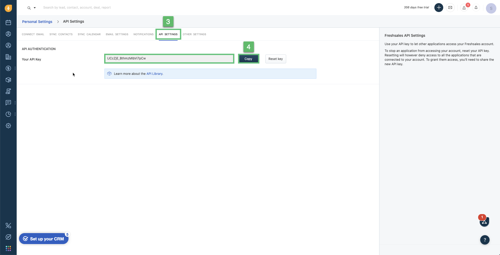 Freshsales Setup – Syncari