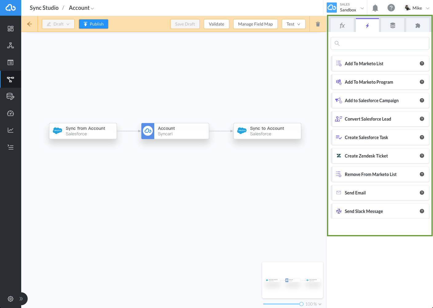 Actions Overview – Syncari