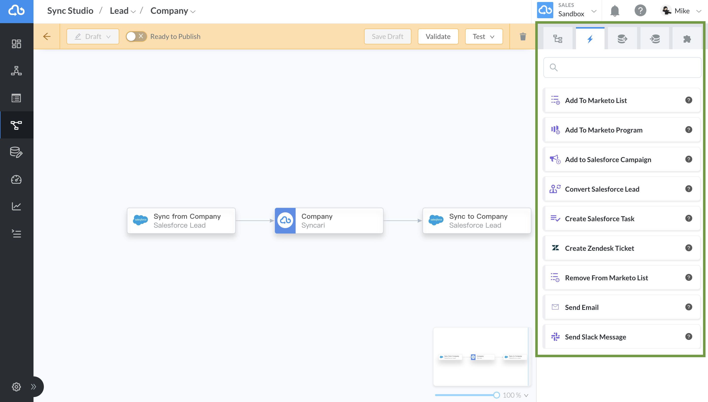 Actions Overview – Syncari