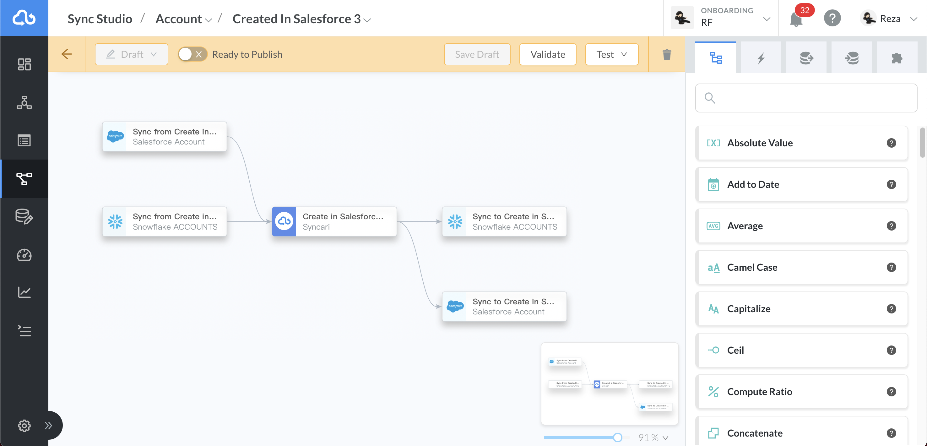 Using Schema Sync – Syncari