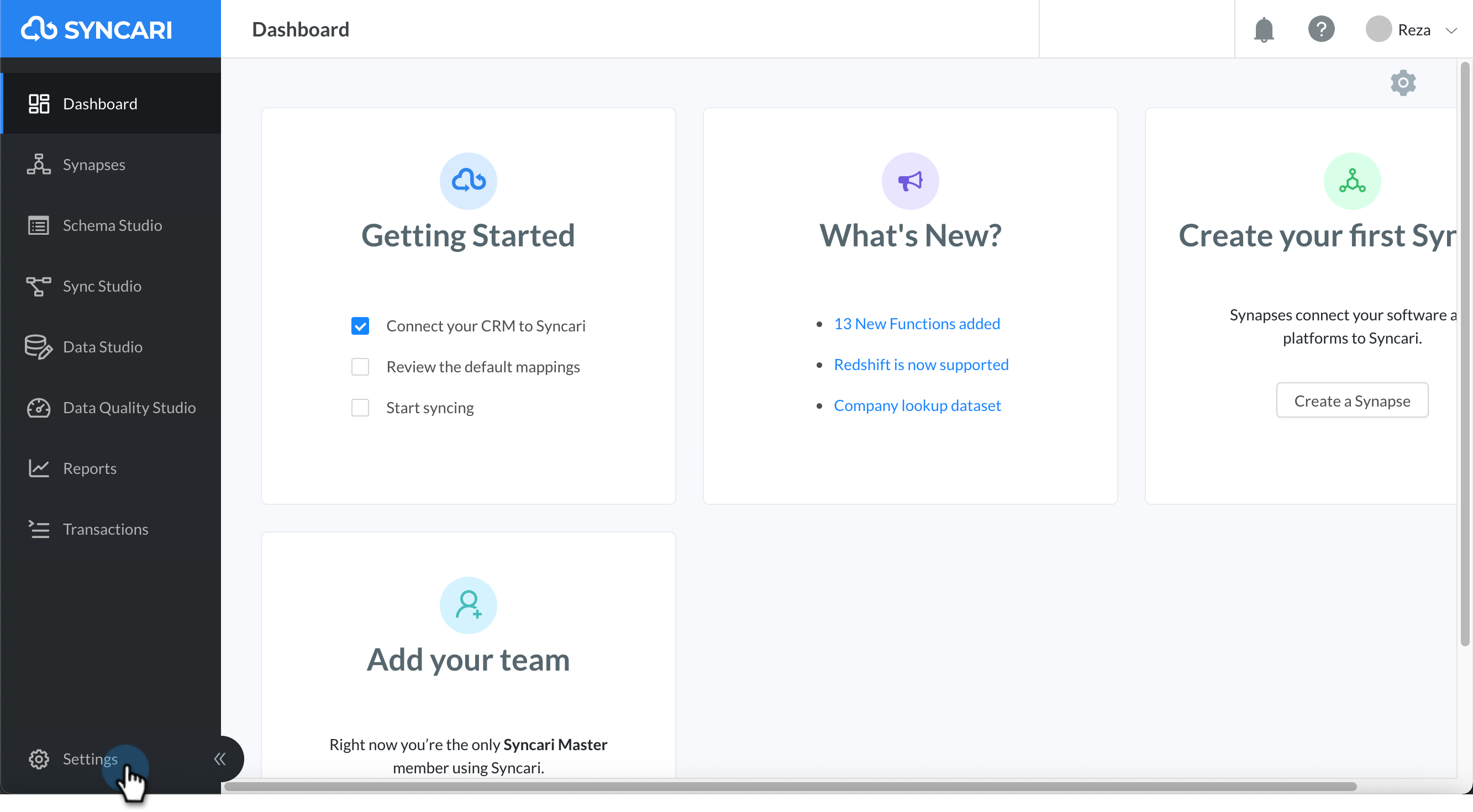 SSO Setup – Syncari