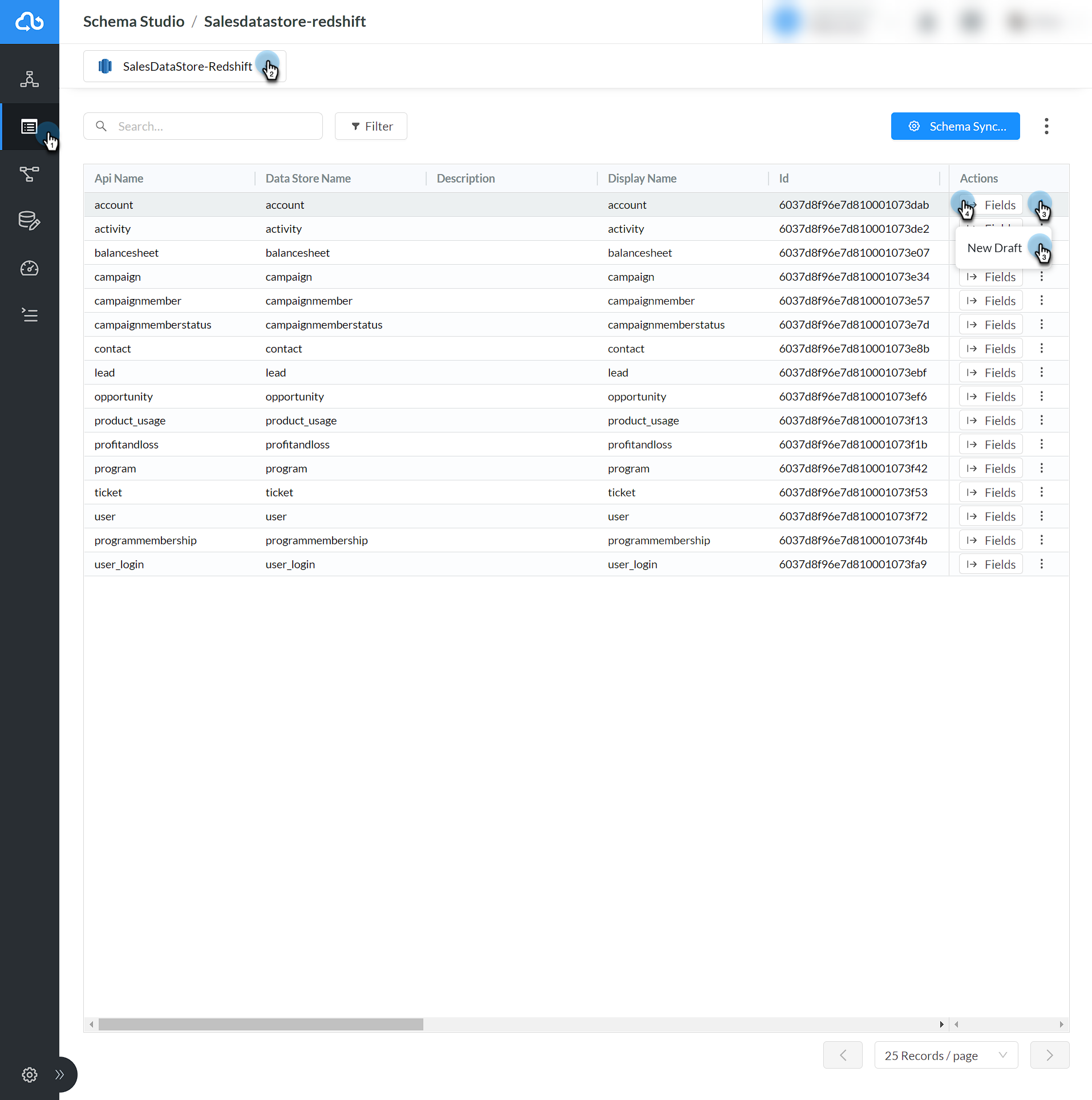 Configure The Id And Watermark Fields For A Synapse Entity Syncari