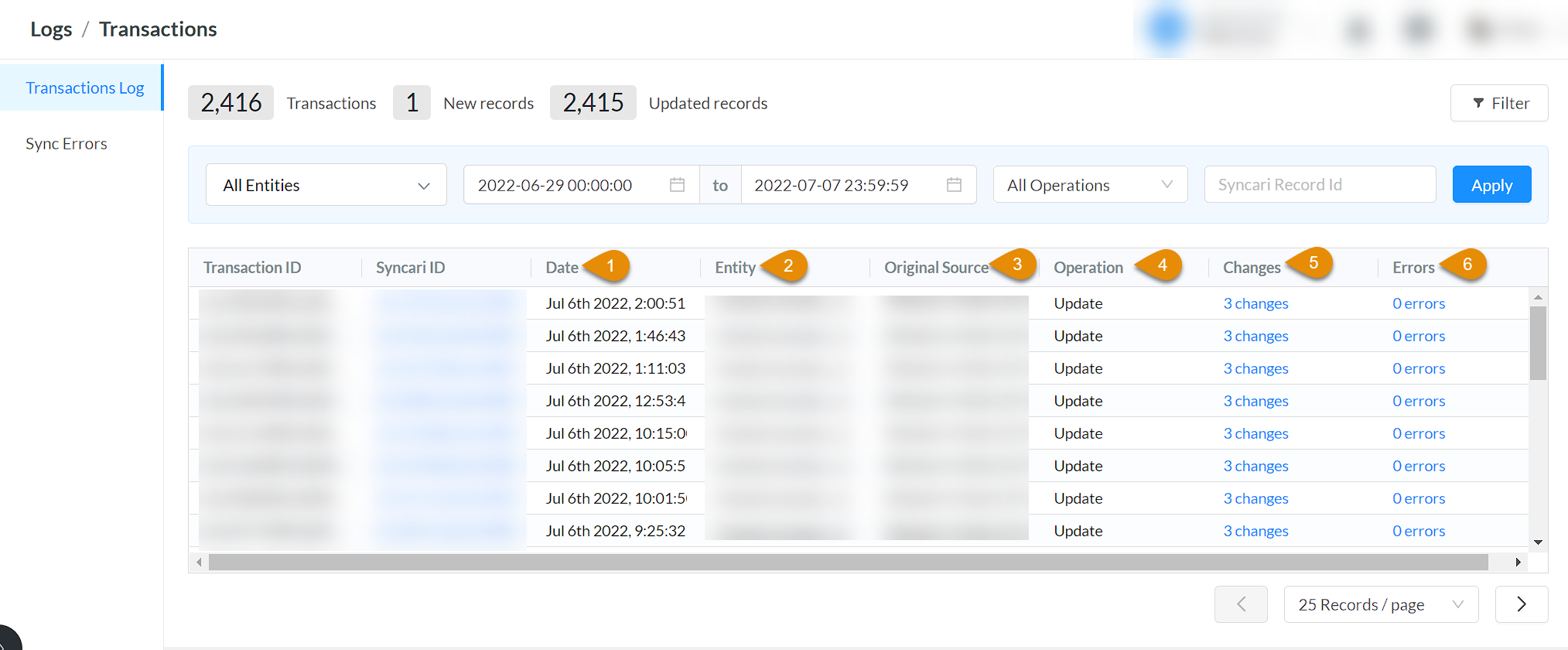 Using Transactions – Syncari