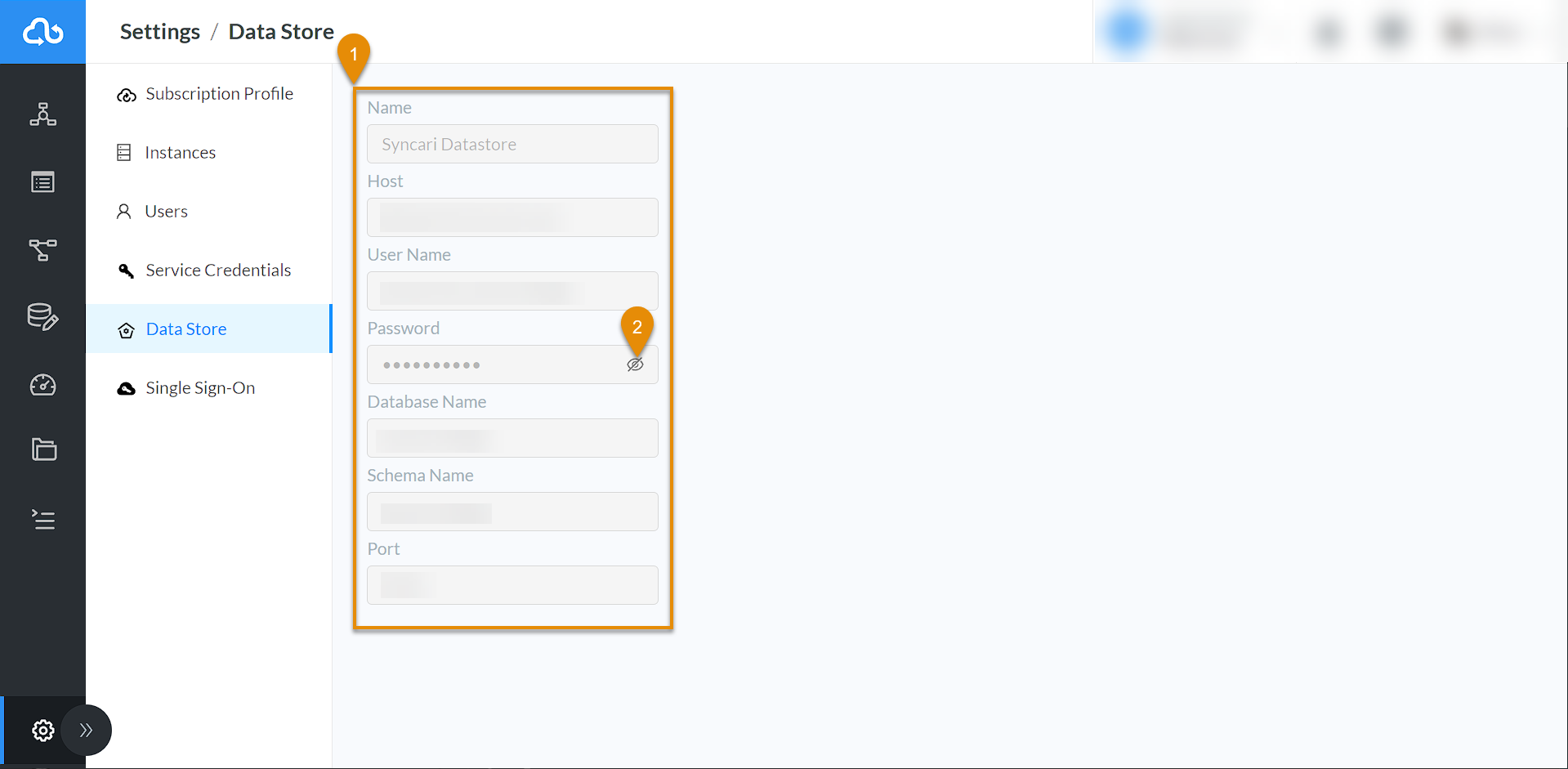 Using Settings – Syncari