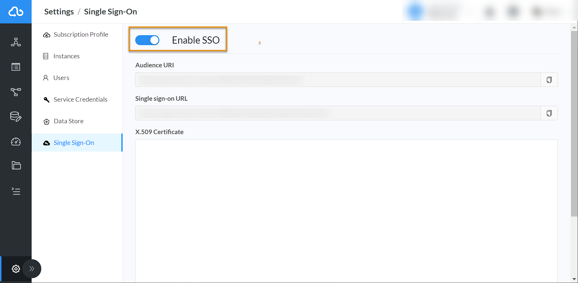 Using Settings – Syncari